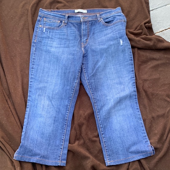 Levi's | Jeans | Levis 55 Capri Jeans | Poshmark